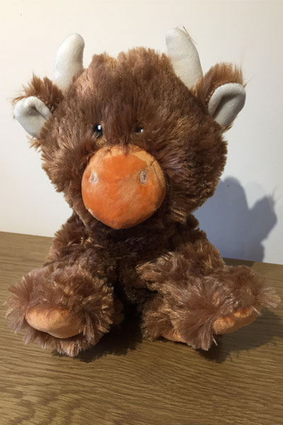 Highland Cow Squeaky Toy – Knightsbay Dog Training